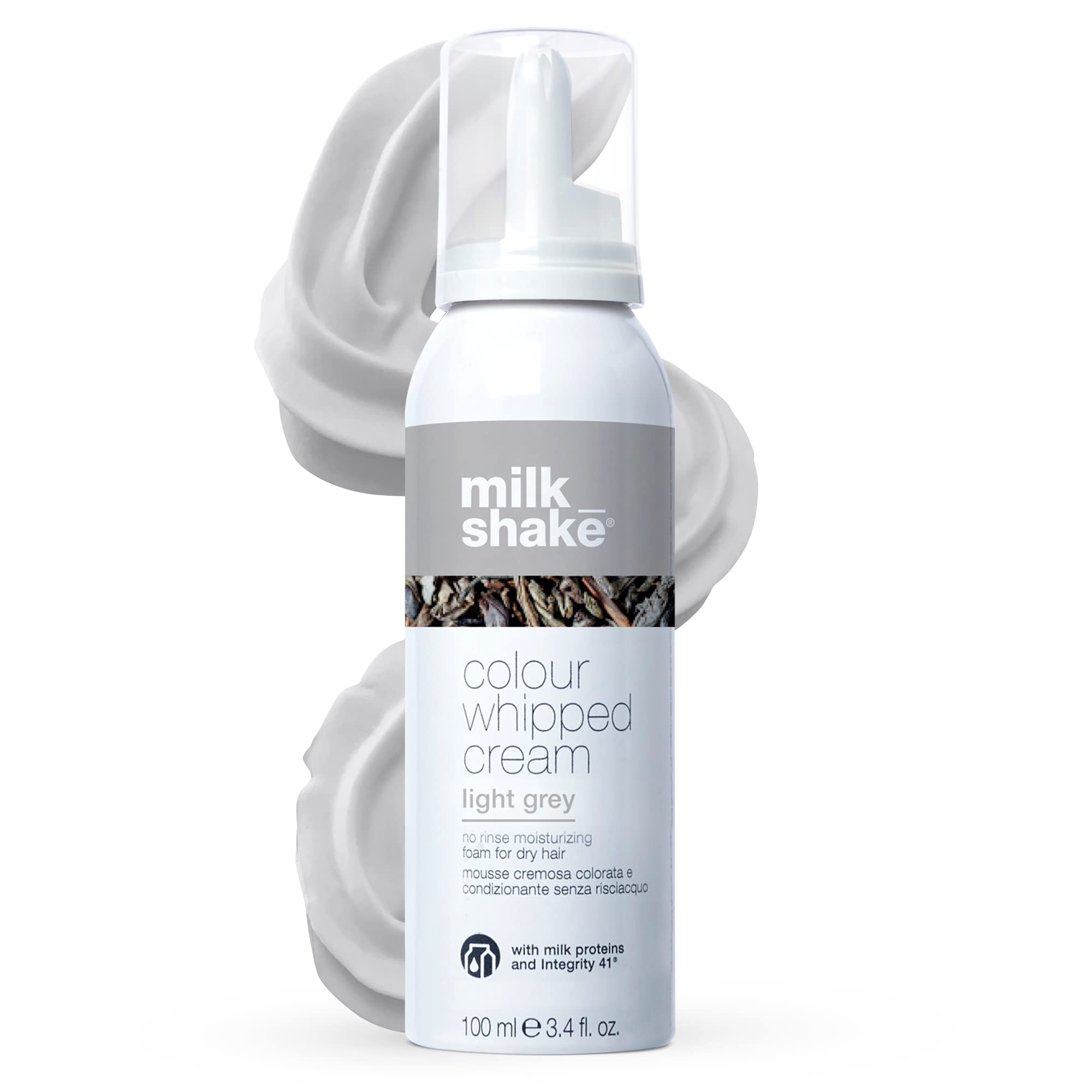 light grey whipped cream colouring – The Hair Base