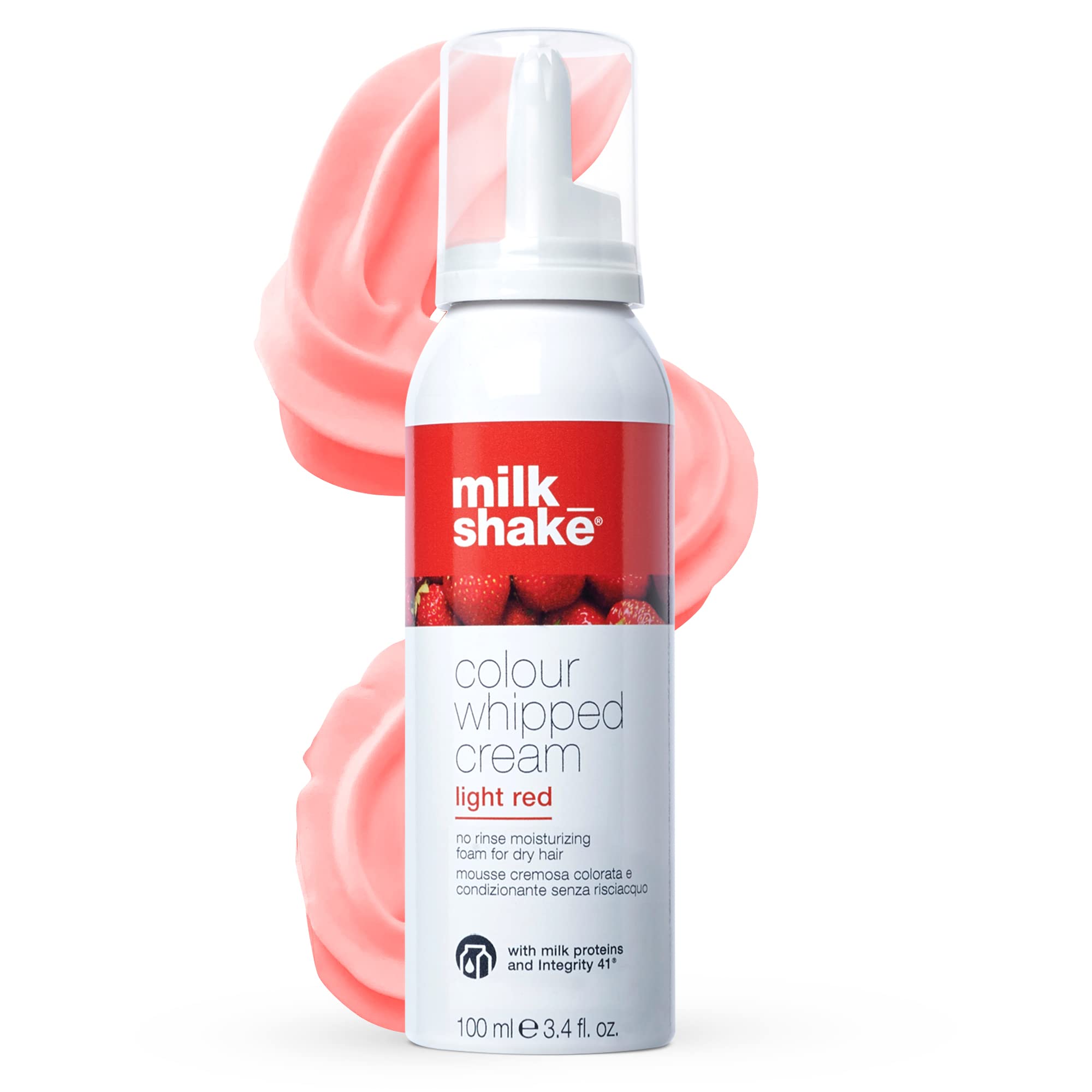 Light Red Whipped Cream Colouring – The Hair Base